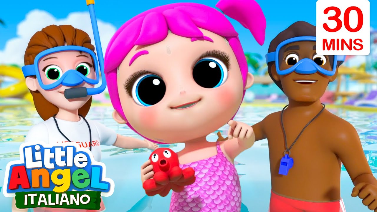 Splish Splash: Gianni in Piscina 🤕🌊 | Cartoni Animati con Gianni ...