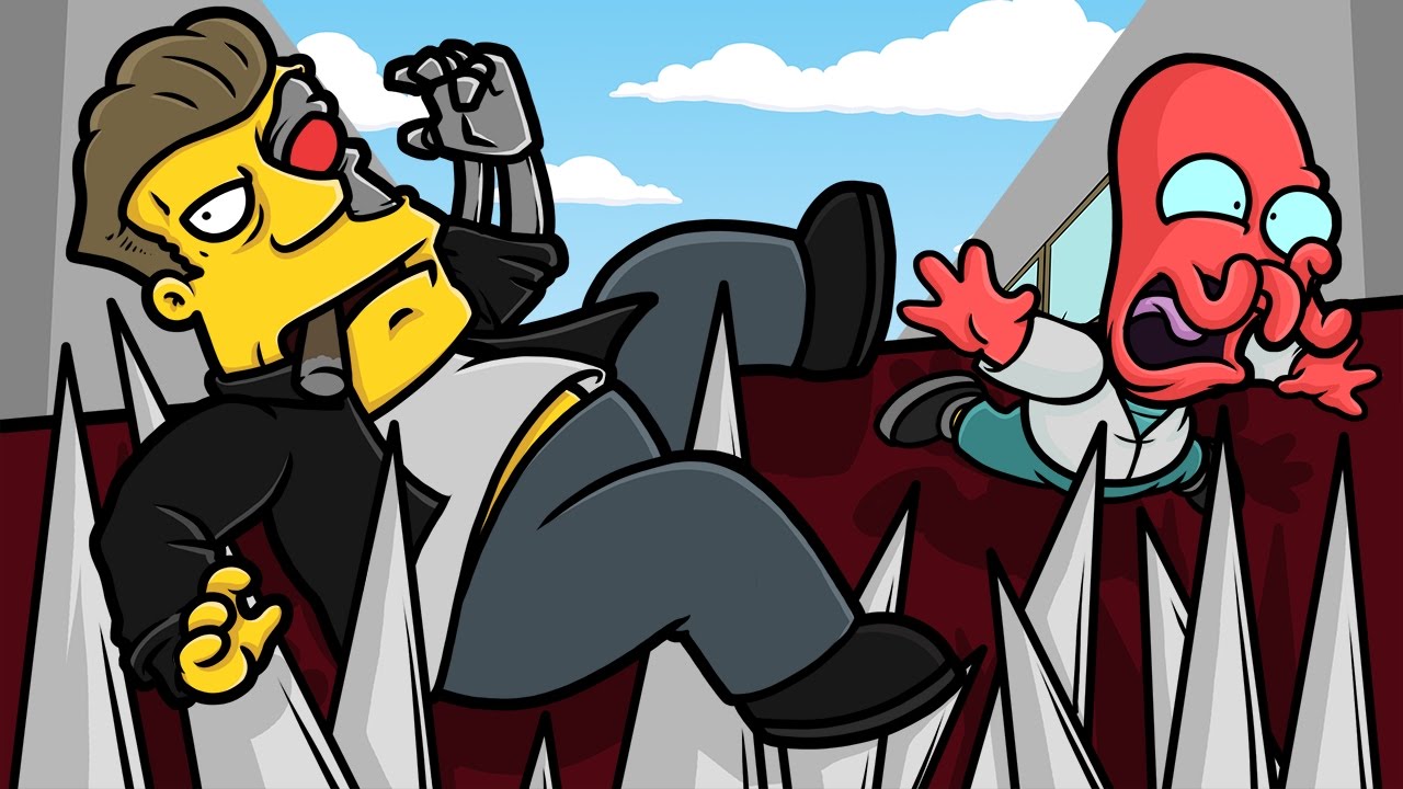 Gmod Deathrun Funny Moments: The Simpsons Special, Toaster Laser Trap ...