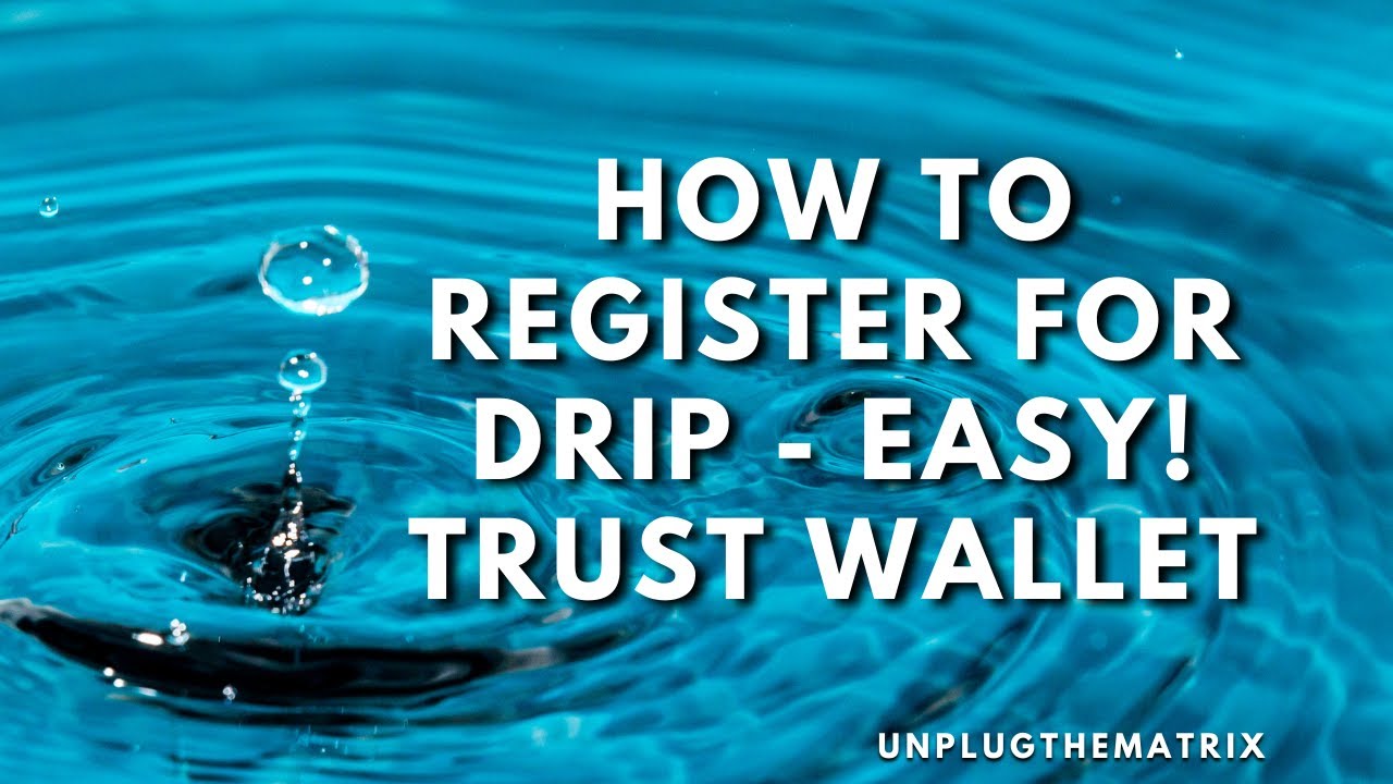 How To Buy Drip On Trust Wallet Easily!! $DRIP #dripnetwork - YouTube