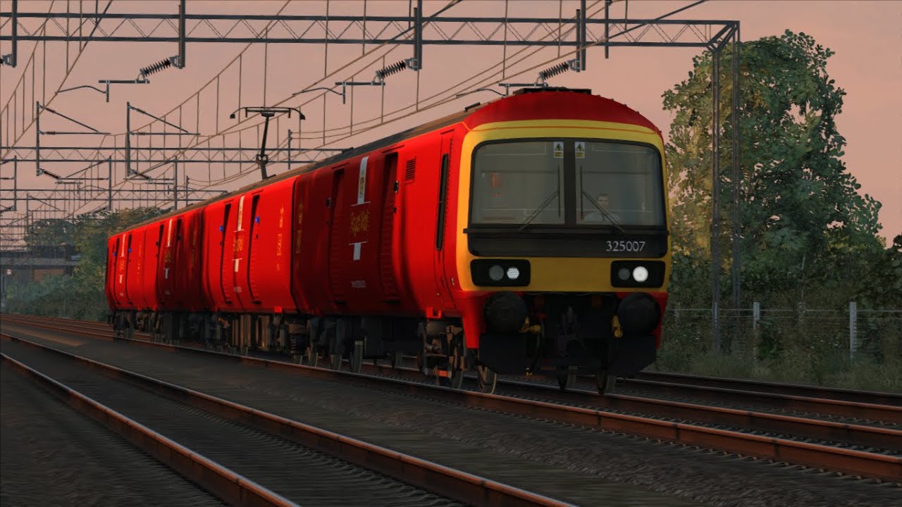 Train Simulator | AP Class 325 (EP) | 5J03 21:25 Warrington R.M.T ...