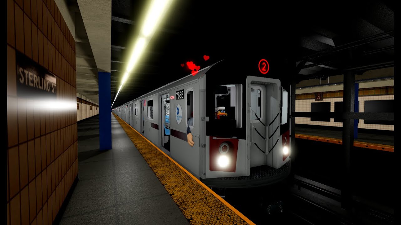 Roblox IRT Subway | Mainline operating R142A operating on (2) to ...
