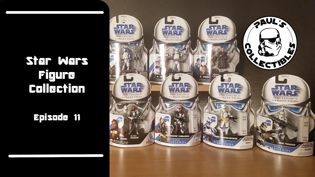 Star Wars Figure Collection - The Legacy Collection - YouTube