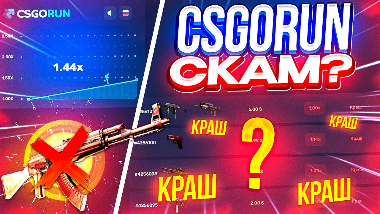 CSGORUN СКАМ? | CSGORUN - ЧЕСТНАЯ ПРОВЕРКА | ПРОВЕРКА САЙТА КСГОРАН - YouTube