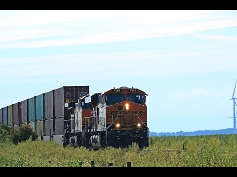 BNSF 7382 Ransom,IL 8/27/16 - YouTube