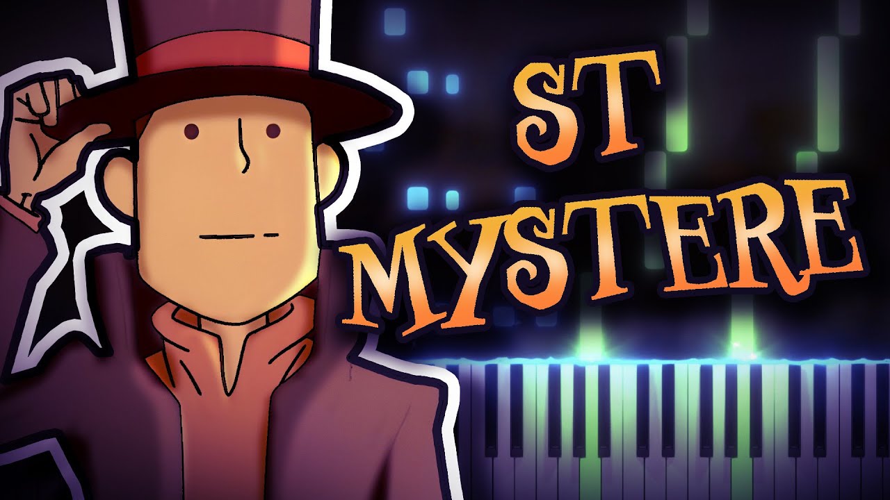 Professor Layton and the Curious Village - St Mystere | Piano Tutorial ...