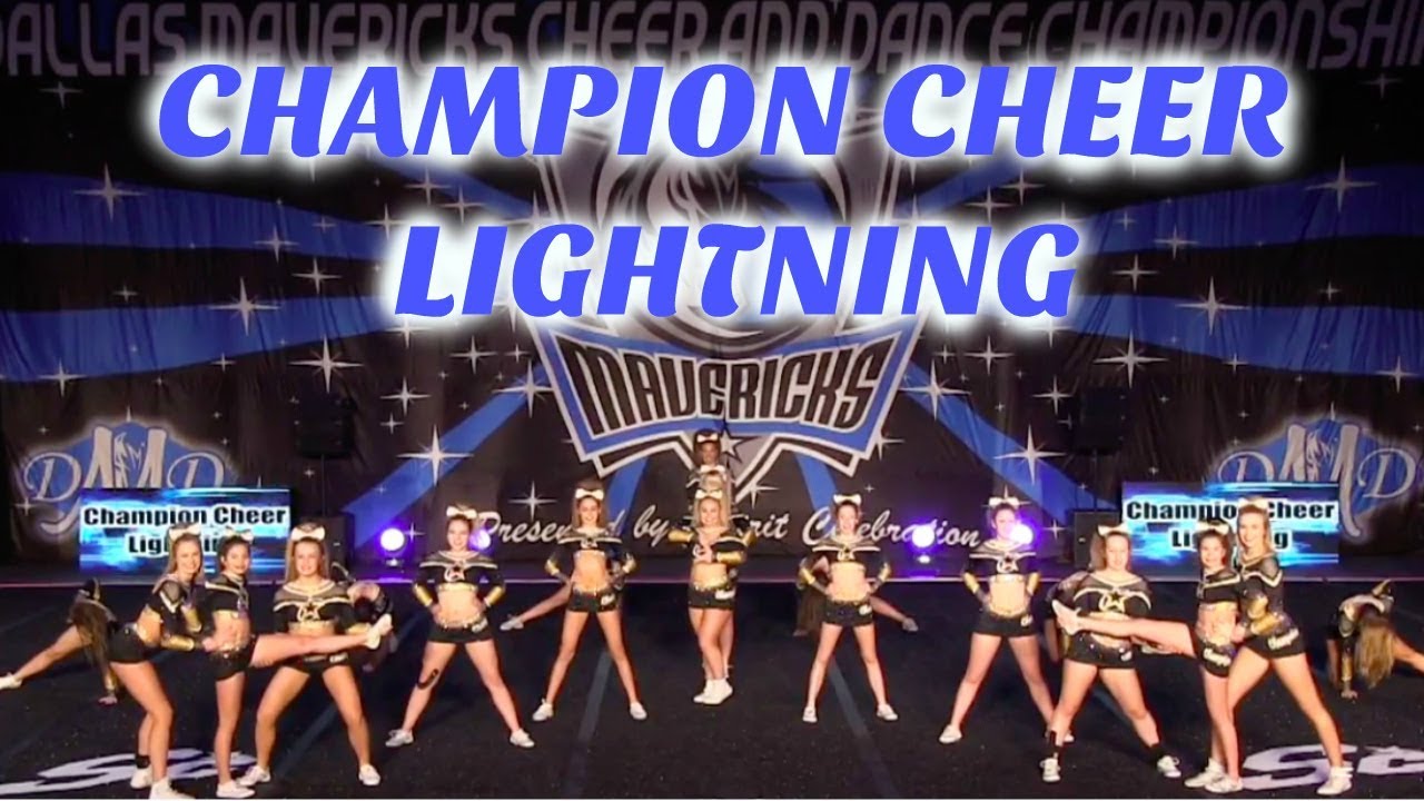 Champion Cheer Lightning 2017-2018 - YouTube