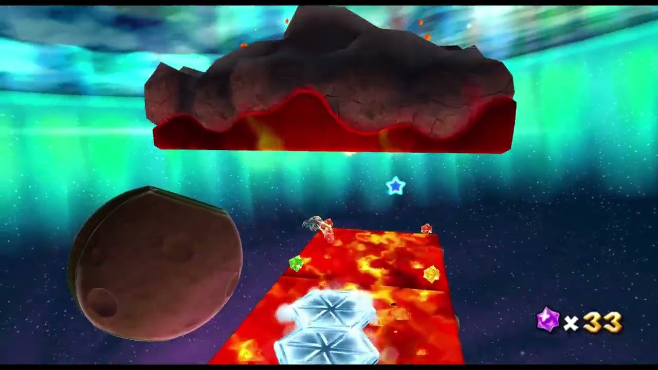 Super Mario Galaxy, Freezeflame galaxy, Hot and cold collide - YouTube