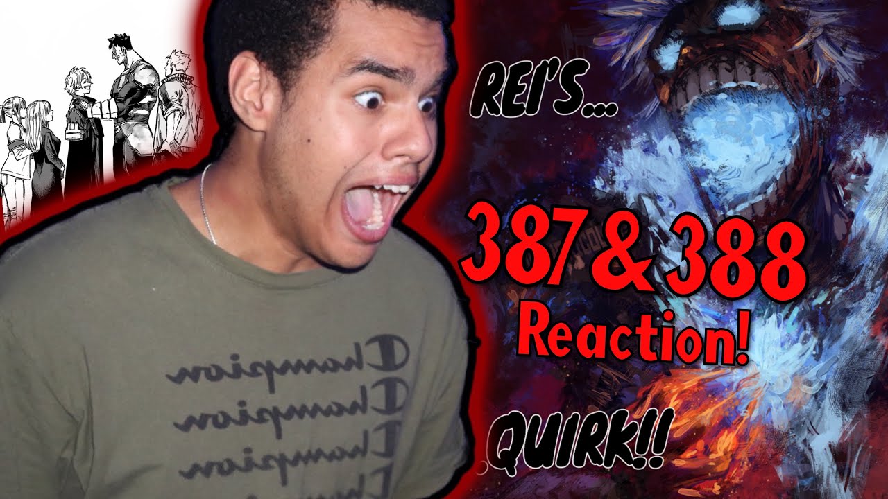 MY HERO ACADEMIA CHAPTER 387 & 388 REACTION! - YouTube