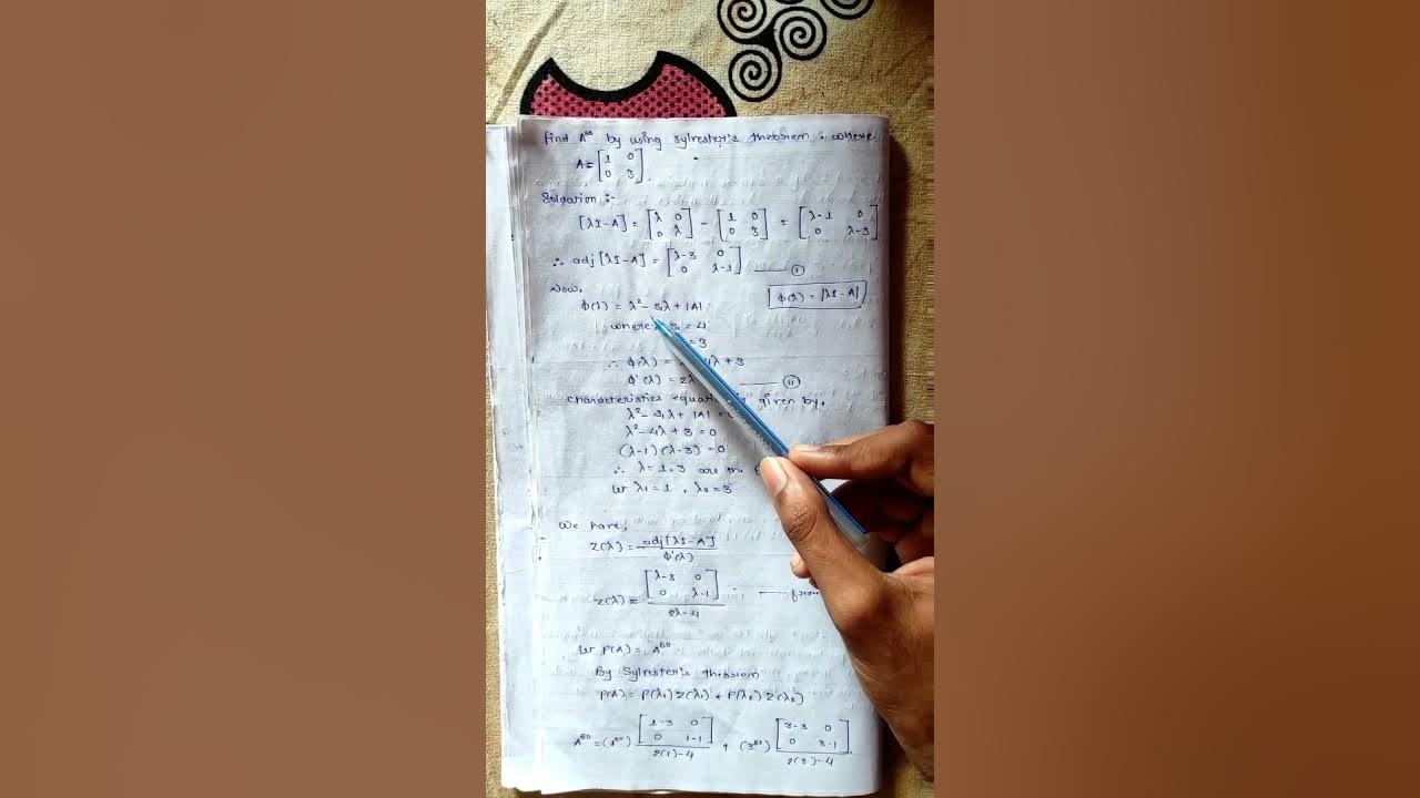 Sylvester's Theorem - YouTube