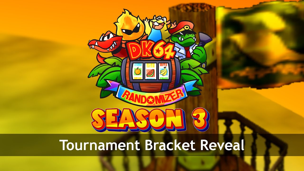 DK64 Randomizer | S3 Bracket Reveal! - YouTube