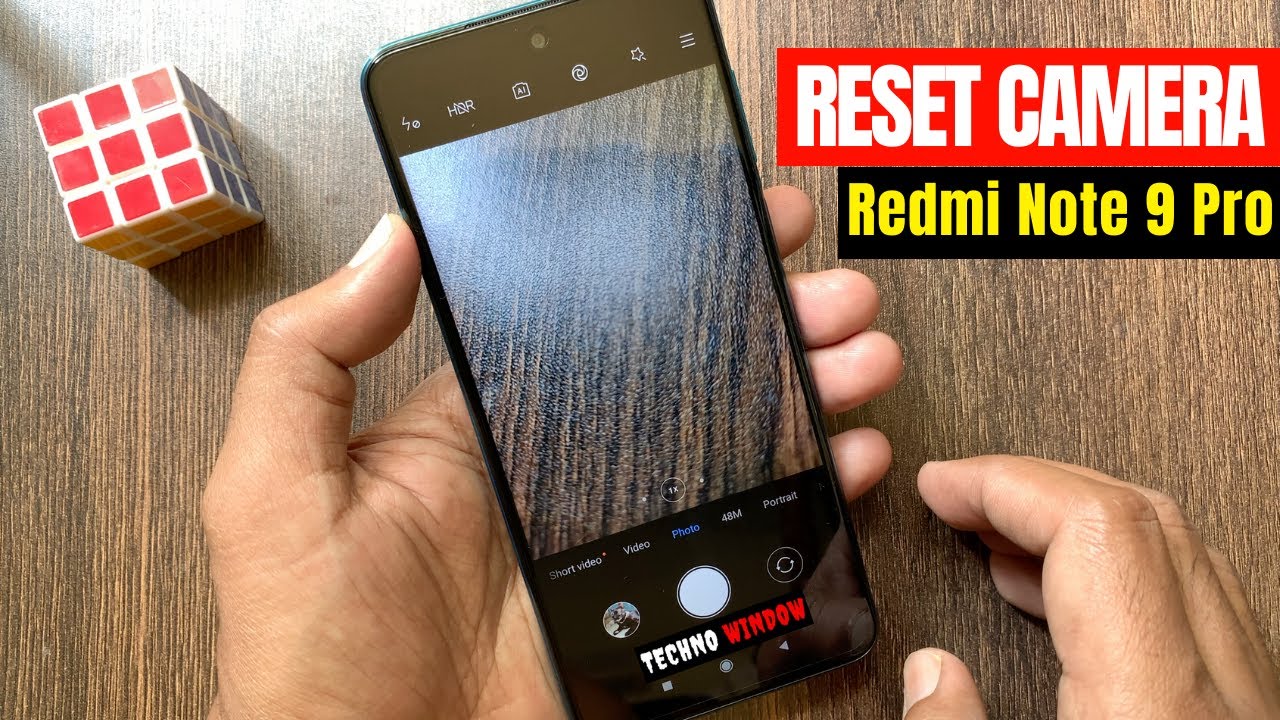 Restore Camera's default settings || Reset Camera settings || Redmi ...