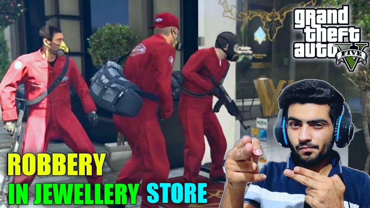 GTA 5: ROBBERY IN Los Santos's Biggest Jewellery Shop - GTA V Gameplay ...