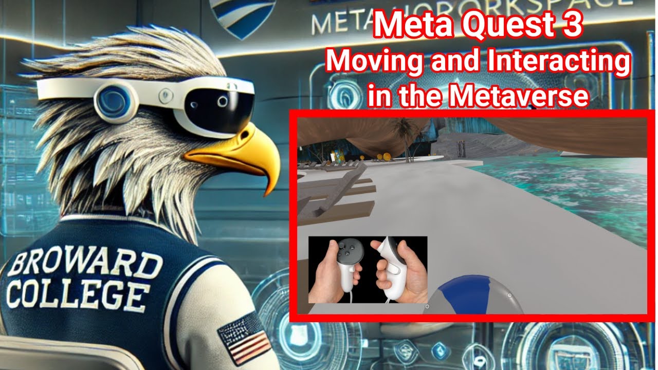 Moving and Interacting in a Meta Horizon World Metaverse - YouTube