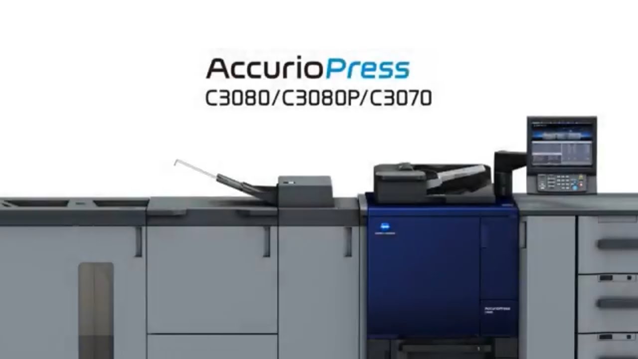 Konica Minolta AccurioPress C3080 C3080P C3070 Konica Minolta C3080 ...
