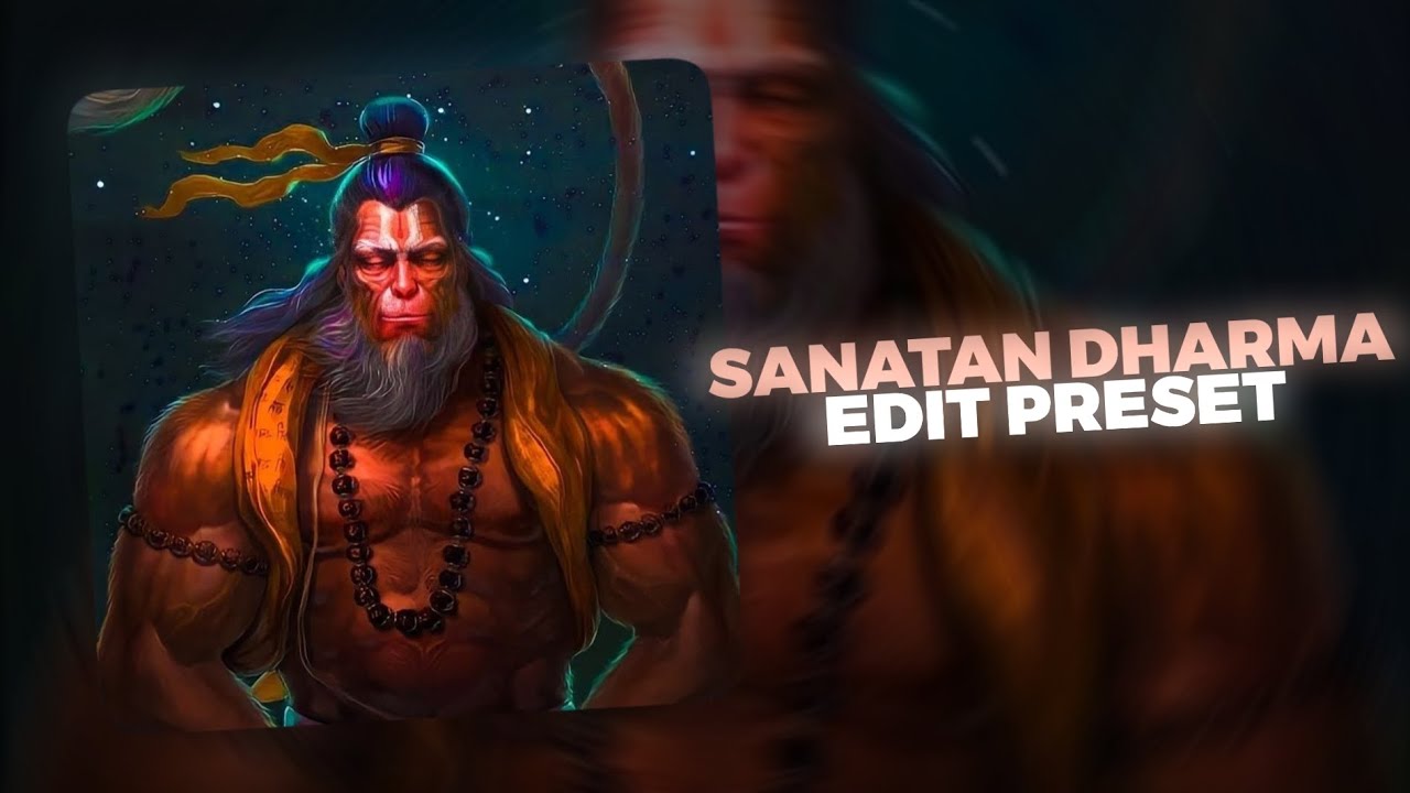 Sanatan Dharma Edit Preset | Alight Motion Edit | Free Preset XML - YouTube