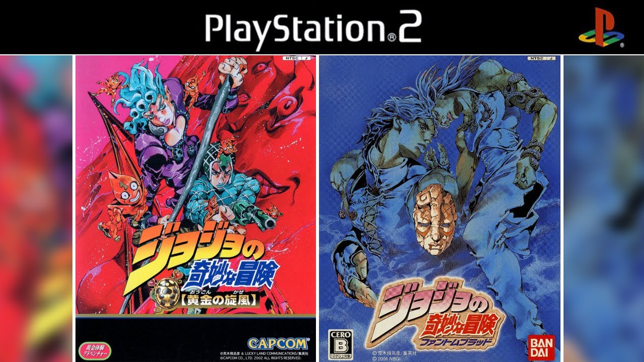 JoJo's Bizarre Adventure Games for PS2 - YouTube