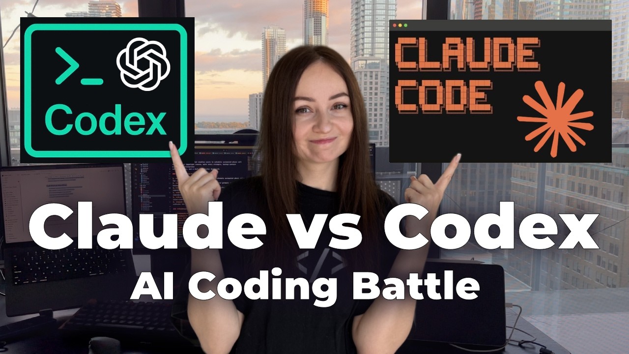 I Let 2 AIs Code the SAME App… (Claude Code vs Codex) - YouTube