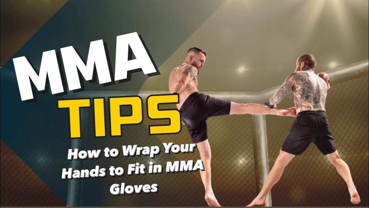 How to Wrap Your Hands so They Fit Into Your MMA Gloves - YouTube