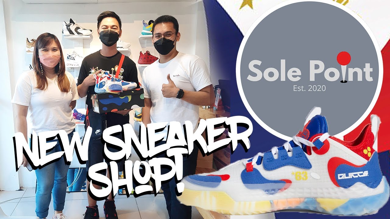 SOLE POINT! NEW SNEAKER SHOP - YouTube