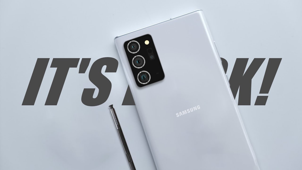 Samsung Galaxy Note 20 Ultra - IT'S BACK - YouTube