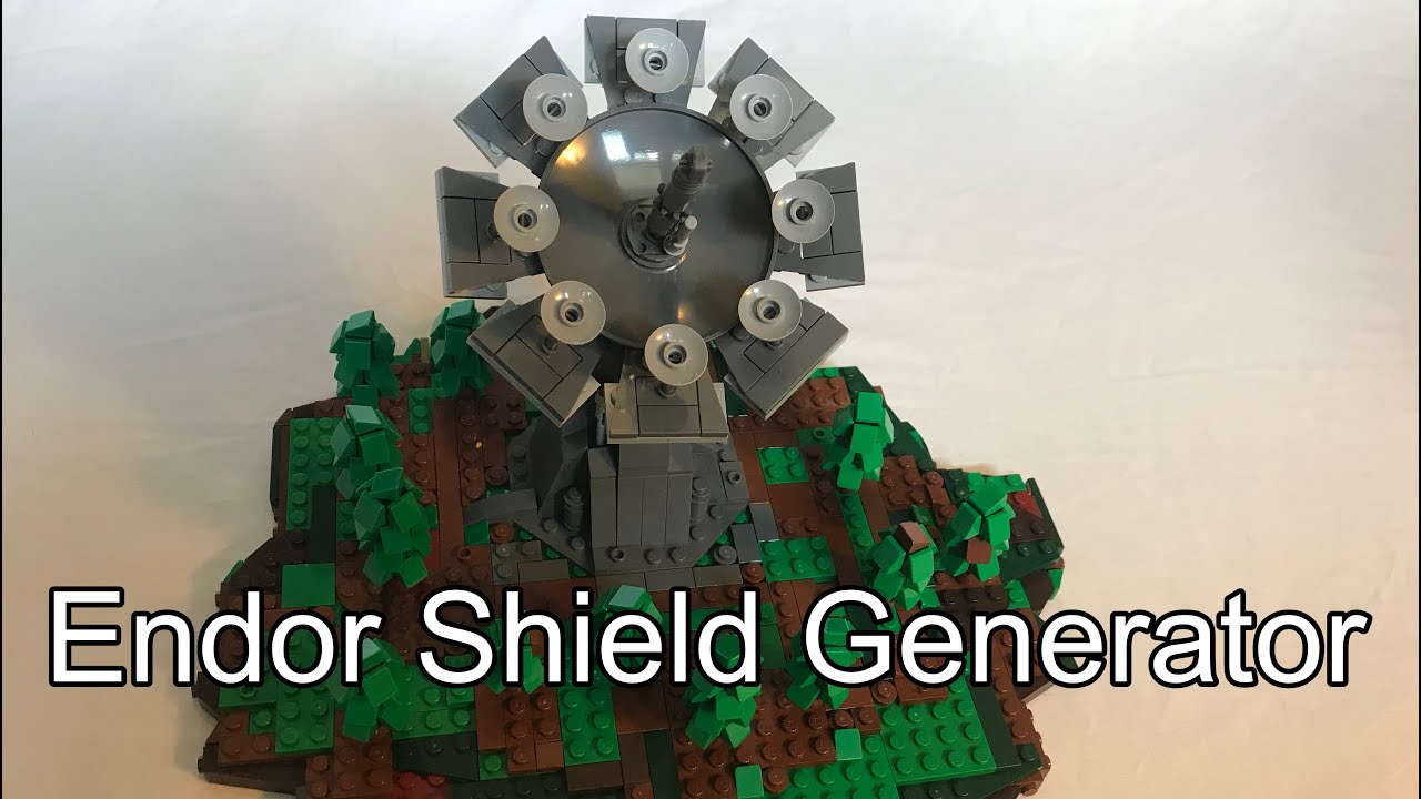 TIMELAPSE: Endor Microscale Shield Generator MOC!!! | Star Wars ...