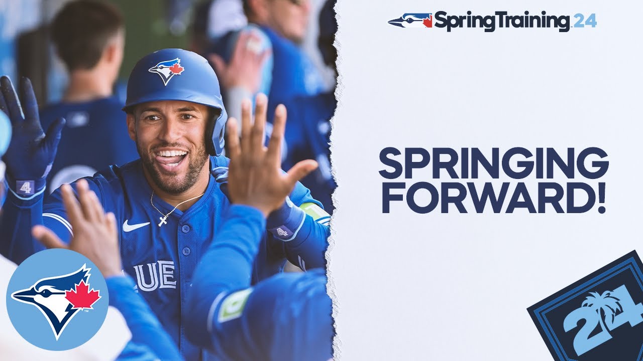 George Springer connects for first Spring Training homer! - YouTube