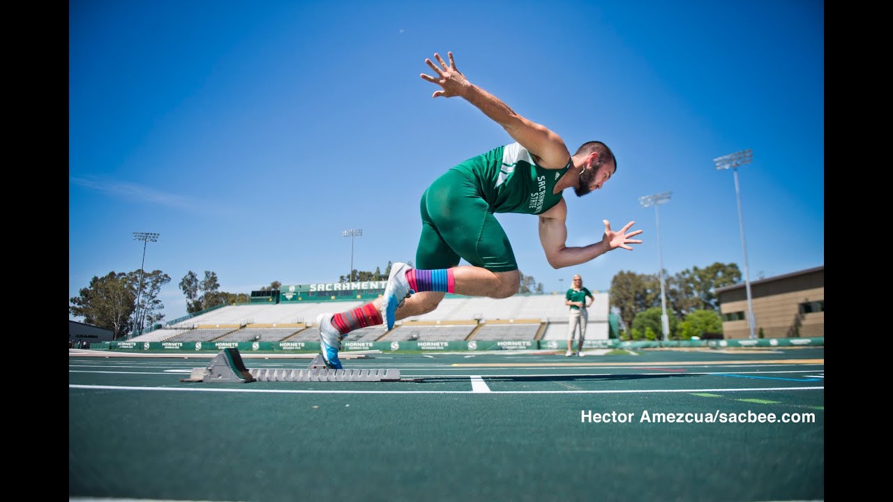 New track at Sac State - YouTube