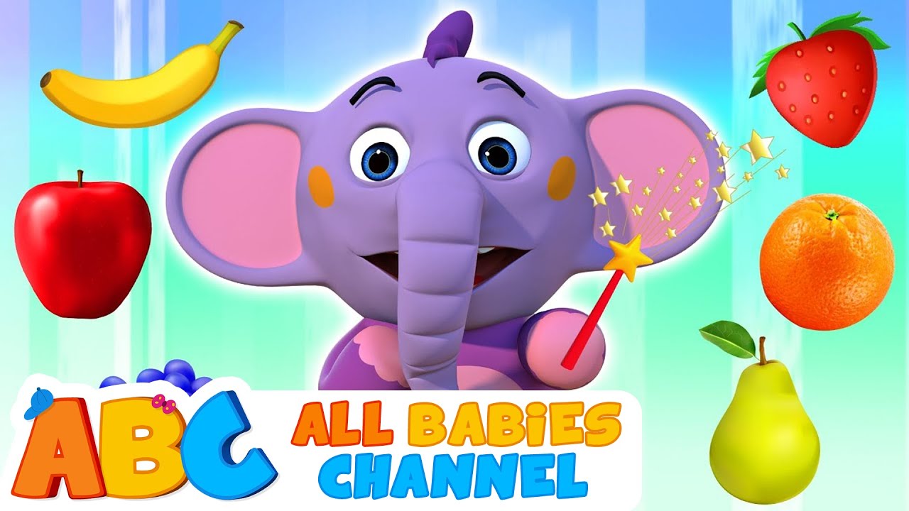ABC | Yummy Fruit Song | Nursery Rhymes | All Babies Channel - YouTube