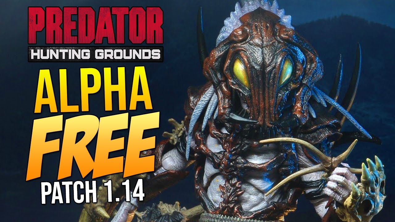 NEW CLASS! ALPHA PREDATOR IS FREE!! Predator Hunting Grounds Patch 1.14 ...