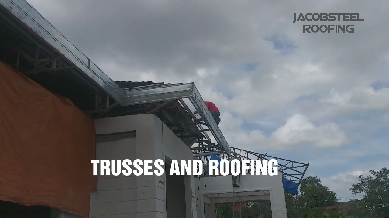TRUSSES AND ROOFING JBS TRAILER - YouTube
