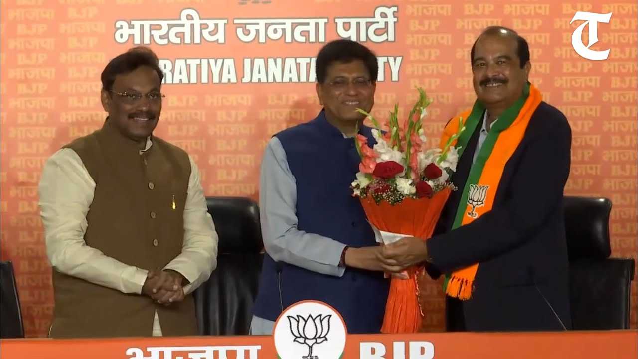 Setback to Congress: Himachal working president Harsh Mahajan joins BJP ...
