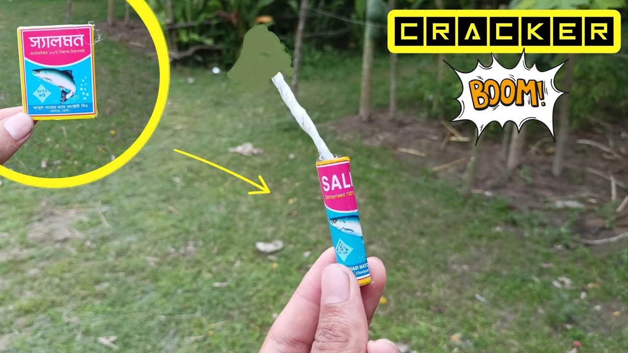 Max Sound Cracker with Matchbox at Home - YouTube