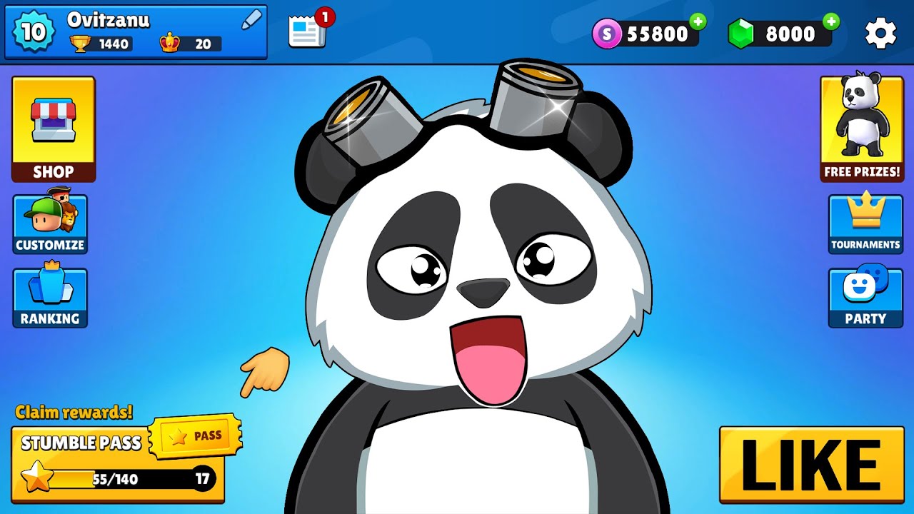 STUMBLE GUYS cu ABONATII si RAGE QUIT! *50.000* - YouTube