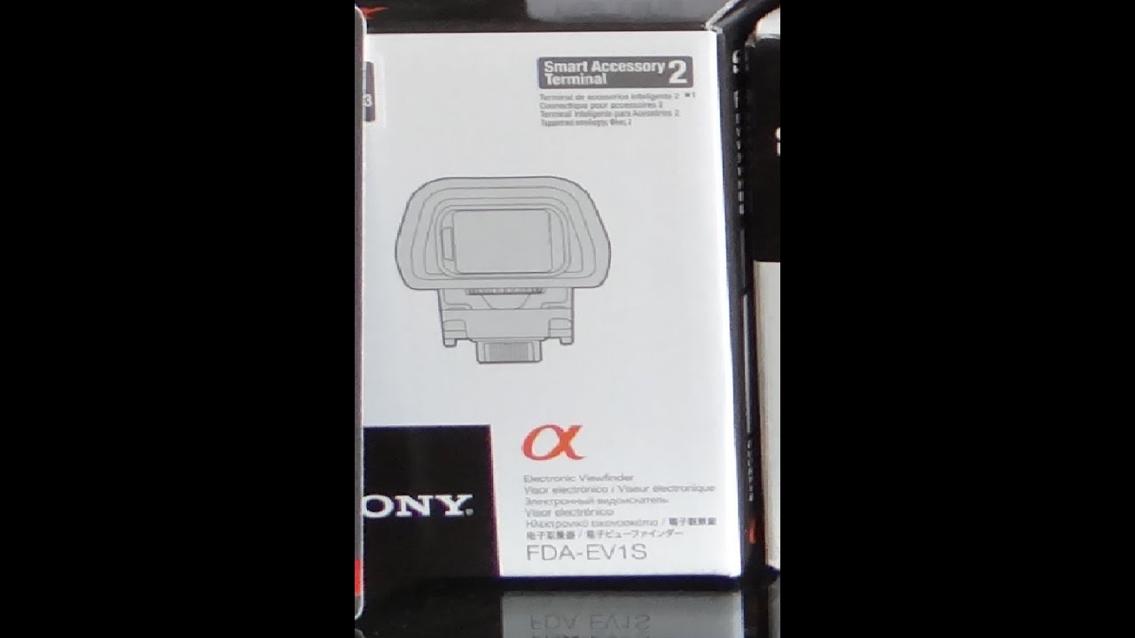 Unboxing Electronic ViewFinder NEX-5R - YouTube
