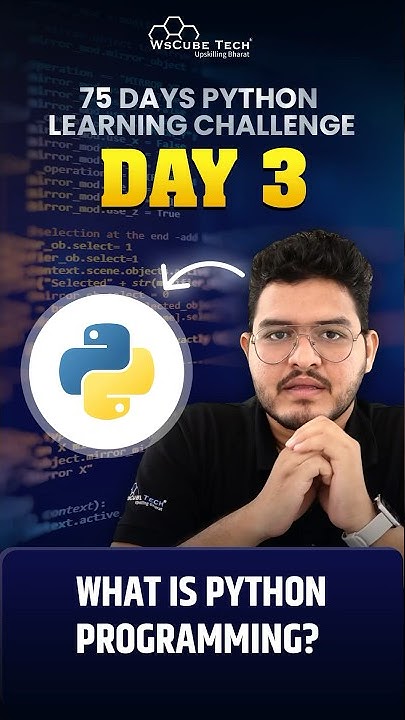 Python Programming in 60 Seconds (Explained) 😱🔥 | 75 Days Python Learning Challenge #shorts ...