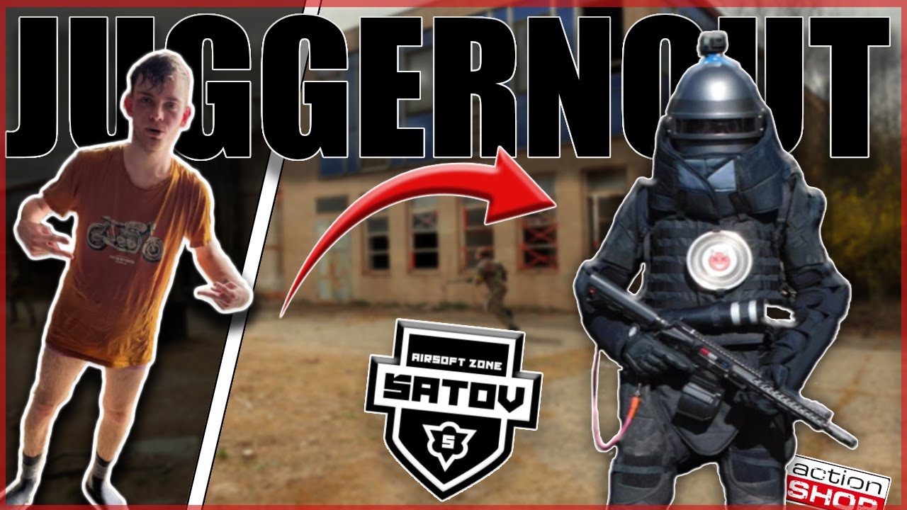 #9 Airsoft Juggernaut is unstoppable - YouTube