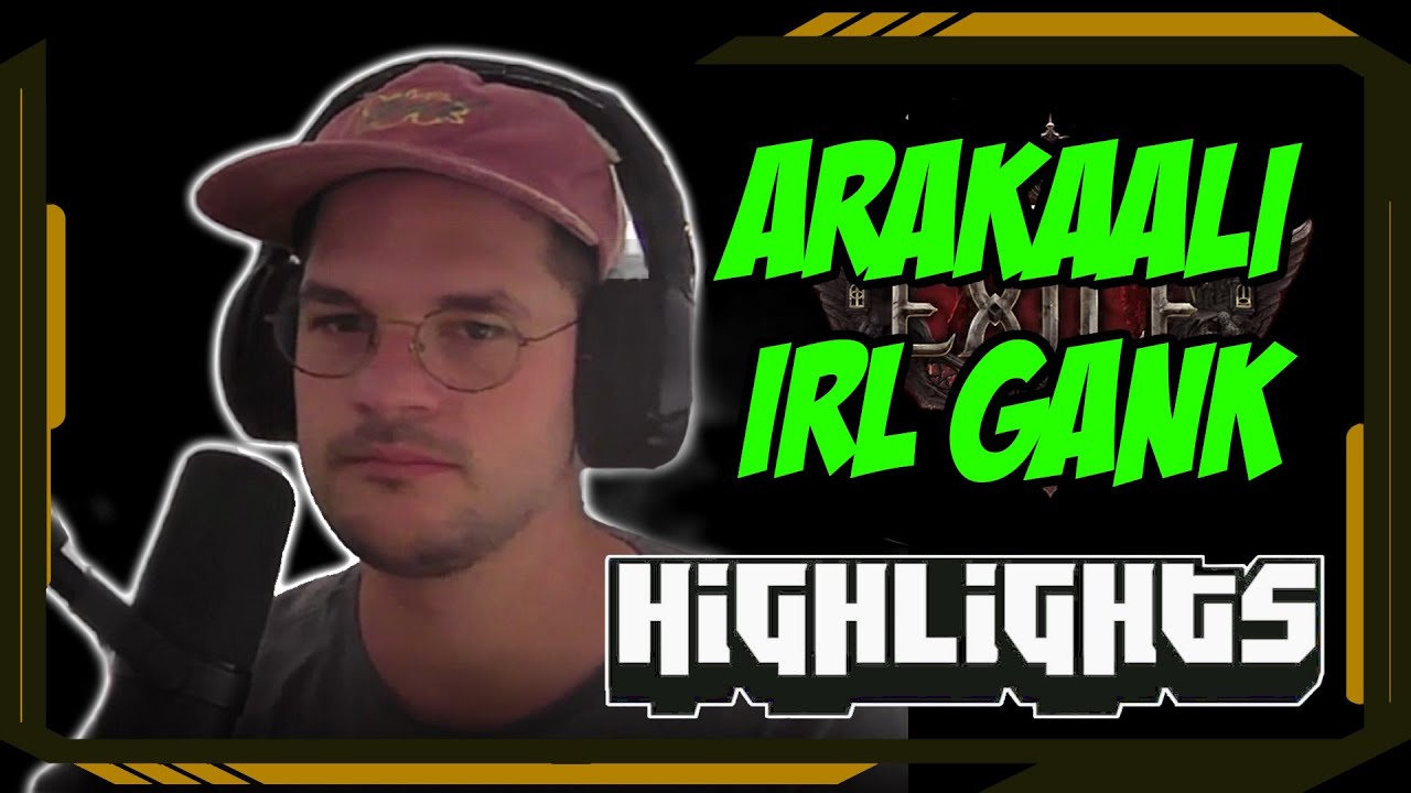Arakaali IRL gank - Path of Exile Highlights #579 - Paak, Alkazier ...