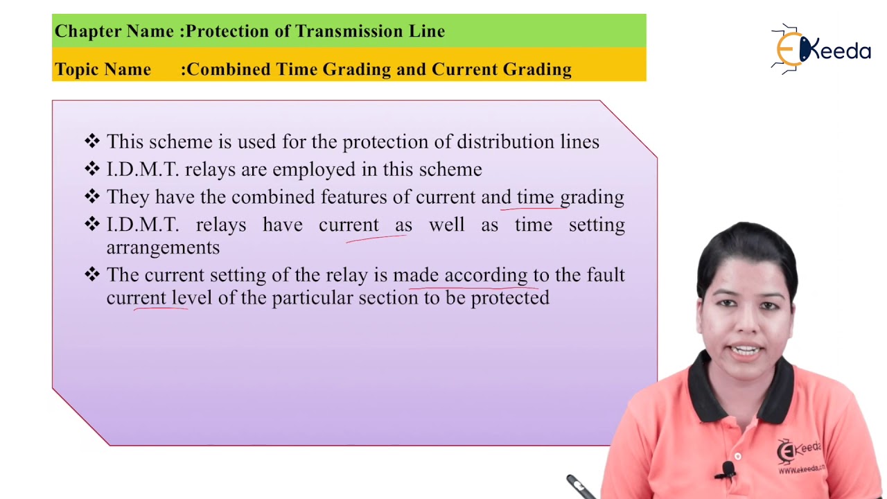 Combined Time Grading & Current Grading - Protection of Transmission ...