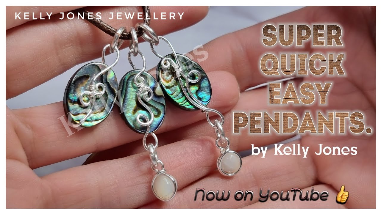 3 Super Quick and Easy Pendant Tutorials for Beginners! - YouTube
