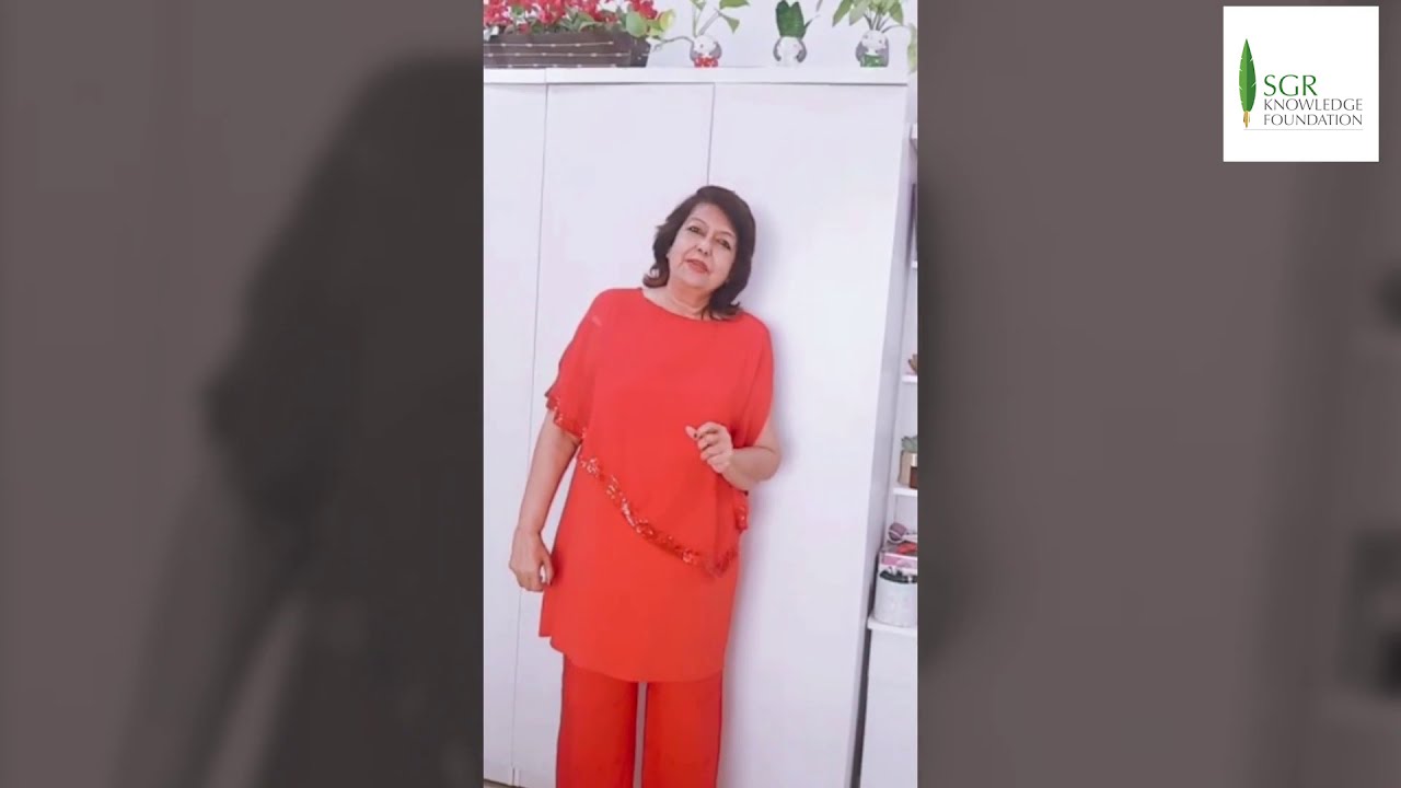 SGRKF Organises a Virtual Knowledge Series session of Ms.Neelam Kumar ...