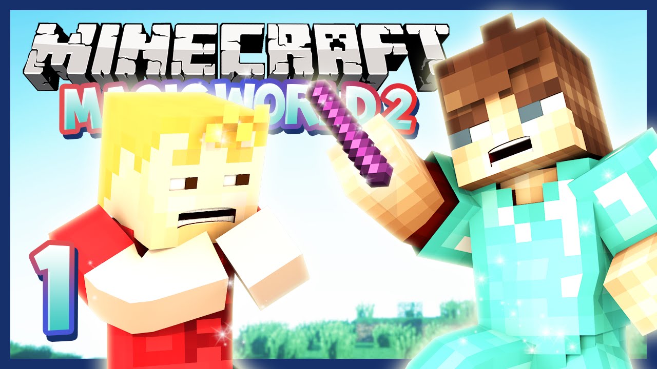 Minecraft Mods Magic World 2 "MAGICAL START!" Modded Survival Ep.1 w ...