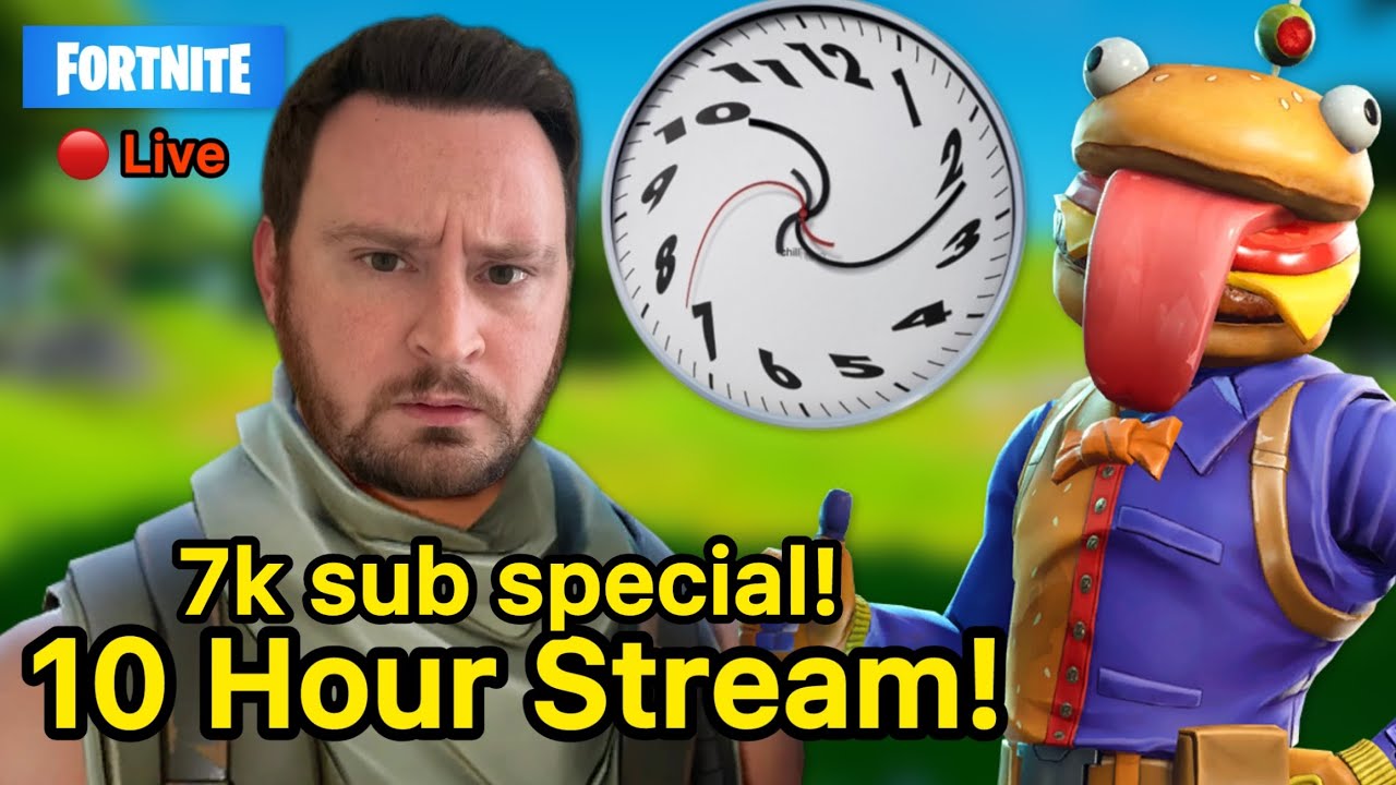 *FORTNITE GLITCHED* 10 Hour Stream!! 2/3 Use Code: ETERNITYBRICKS - YouTube