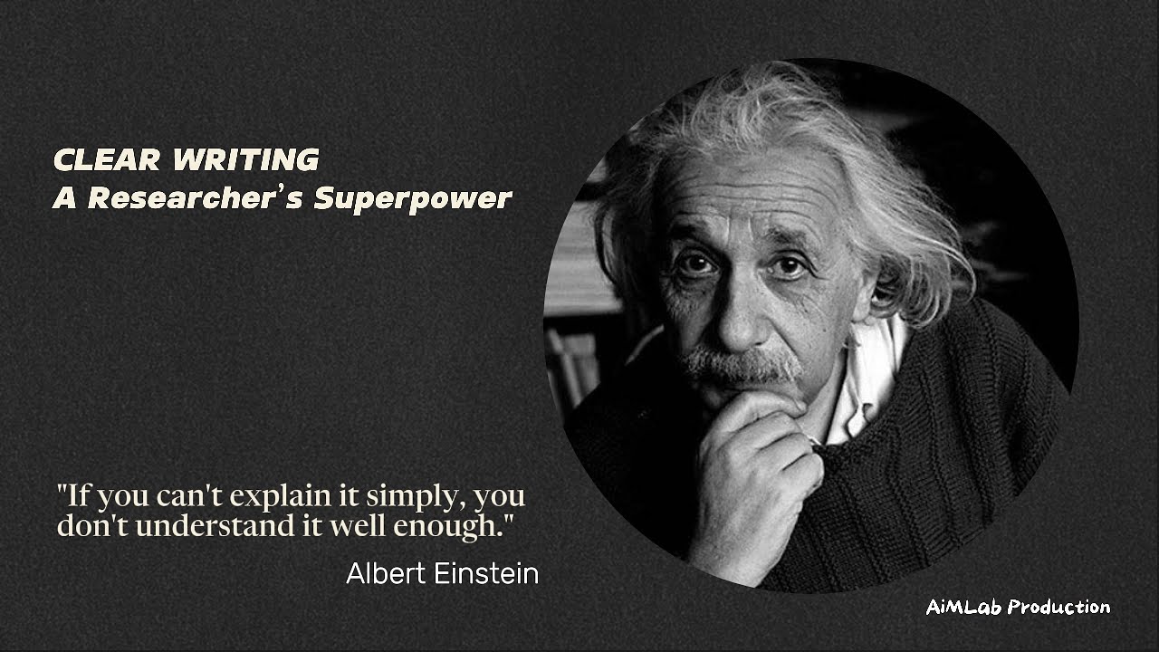 Tips for clear writing in academics! - YouTube