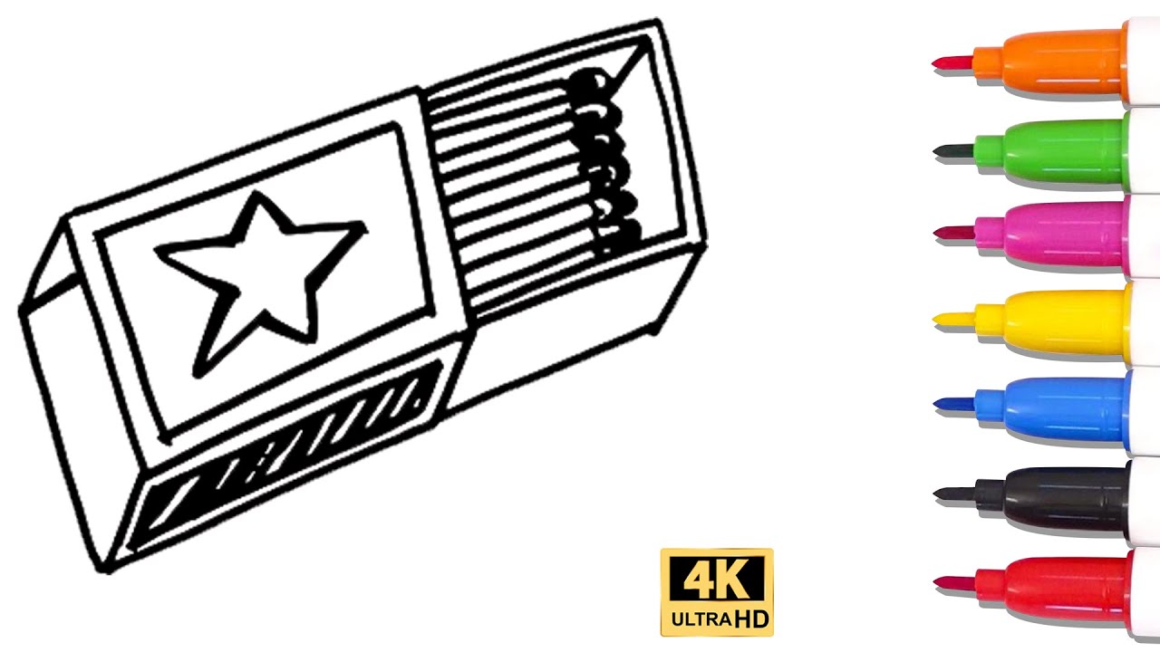 Drawing Matchbox - Drawing & Coloring | How to Draw Matchbox | Jolly ...