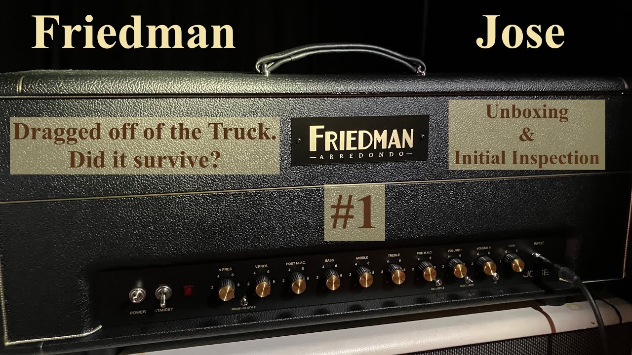 Friedman Jose Delivery Fail and Unboxing - 1 - YouTube