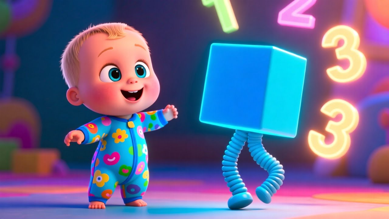 123 Shapes Play Center 🔢🎨 Fun Numbers and Shapes Song for Kids | Learn ...