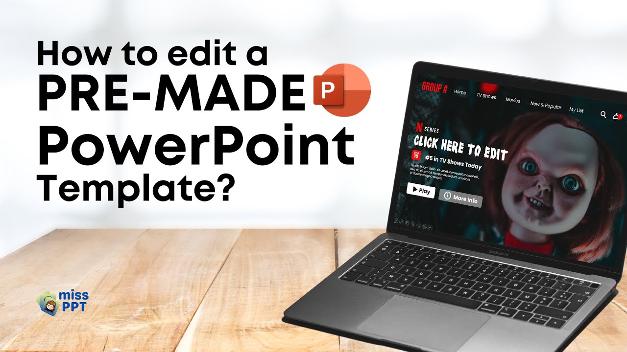 Easy Tutorial: How to Use a Pre-Made PowerPoint Template - YouTube