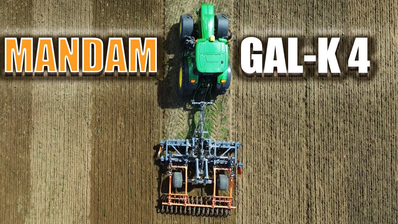 MANDAM GAL-K 4 PO ŻNIWACH | ROLMECH - YouTube