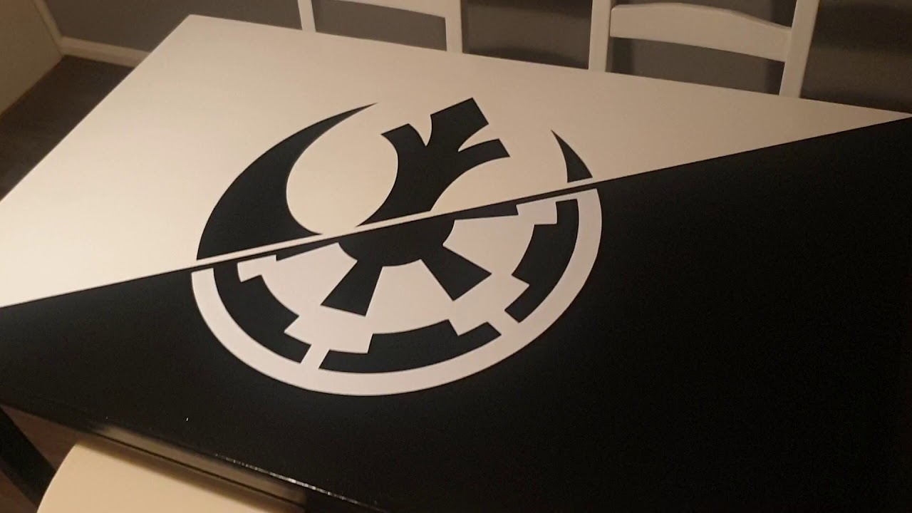 Amazing starwars dining table - YouTube