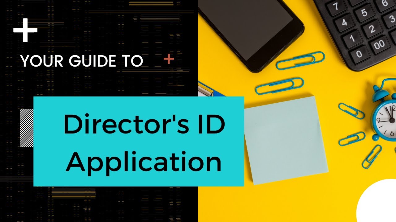 Directors ID Application complete guide. - YouTube